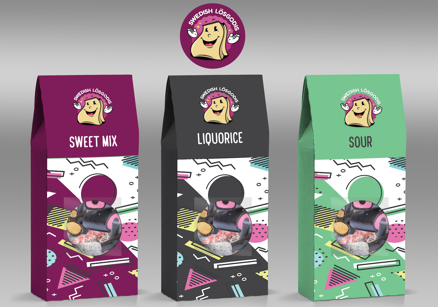 Elegant, Modern, Food Store Packaging Design for Swedish Lösgodis by ...