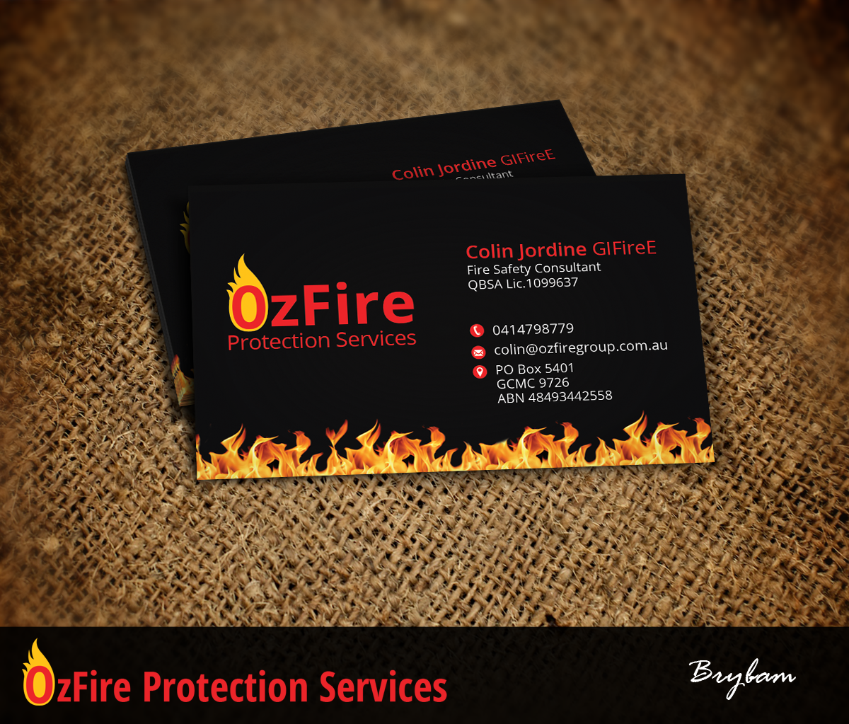 Fire Safety Business Card at Lawrence Gooden blog