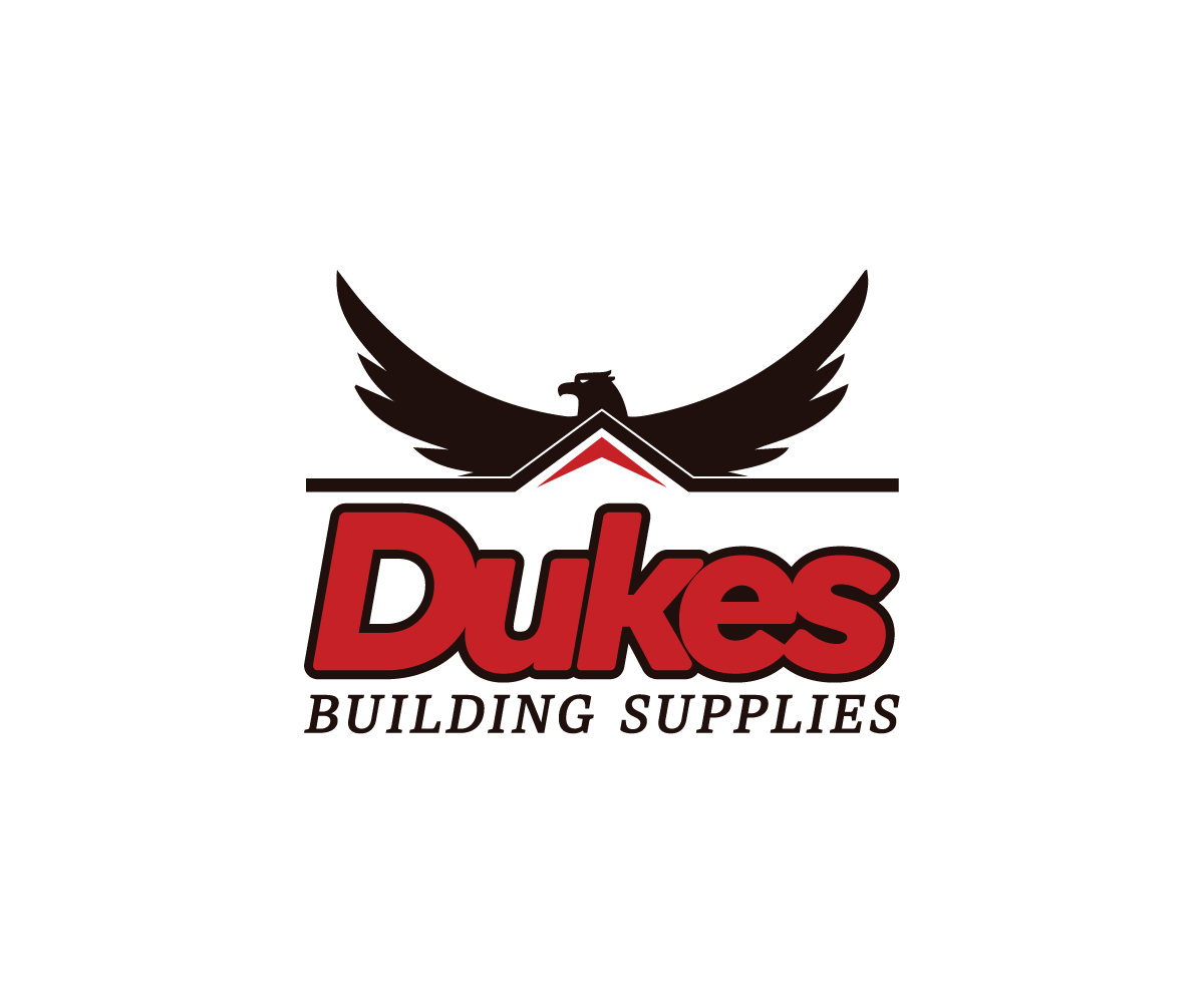 Professional, Conservative, Lumber Yard Logo Design for Dukes Building ...