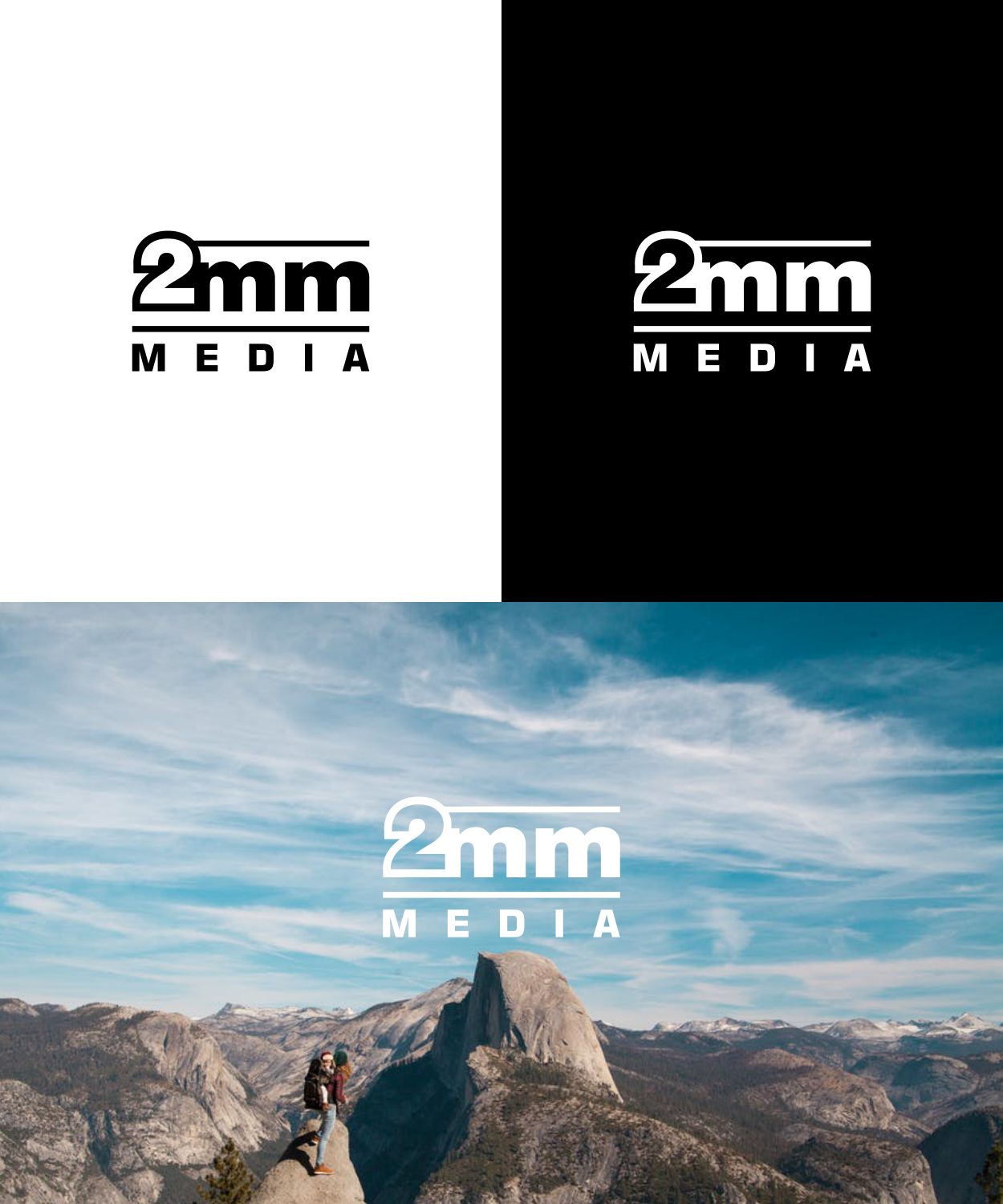 Modern, Upmarket, Entertainment Industry Logo Design for 2mm Media by ...