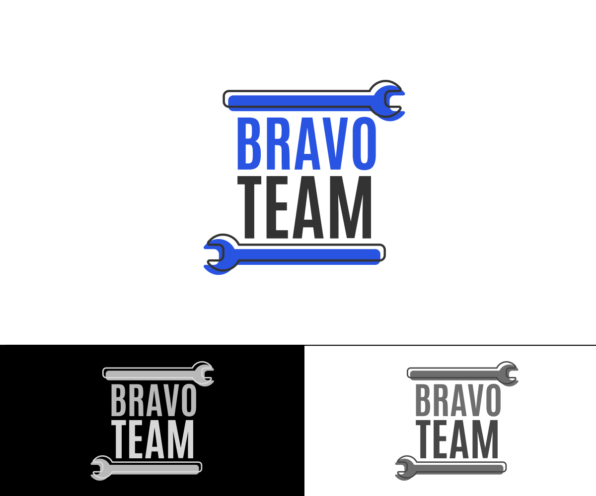 Elegant, Serious, Mechanical Engineering Logo Design for Bravo Team by ...