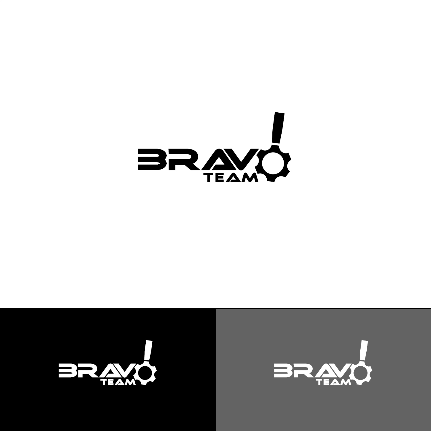 Elegant, Serious, Mechanical Engineering Logo Design for Bravo Team by ...