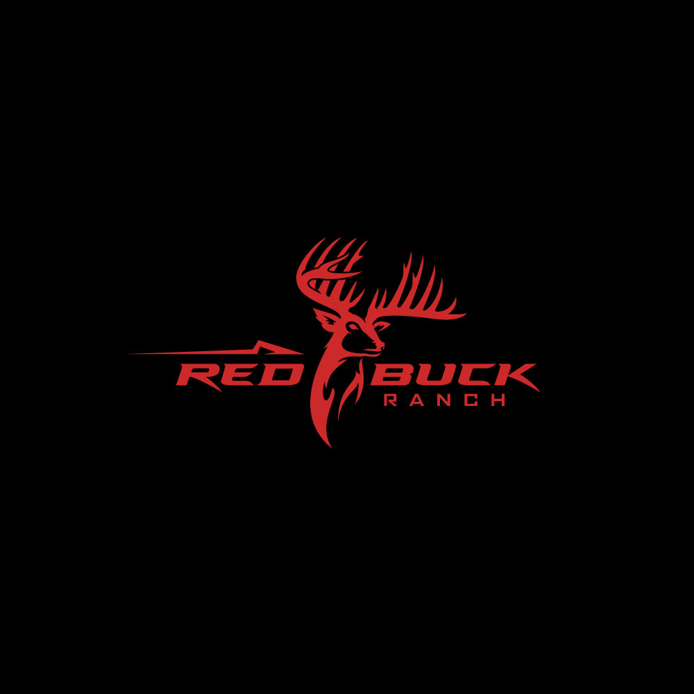 Bold, Playful, Hunting Logo Design for Red Buck Ranch and have a large ...