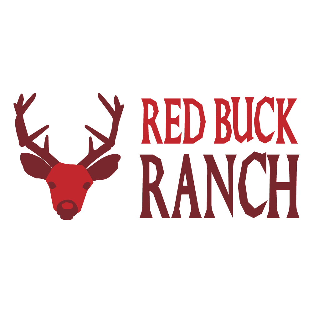 Bold, Playful, Hunting Logo Design for Red Buck Ranch and have a large ...