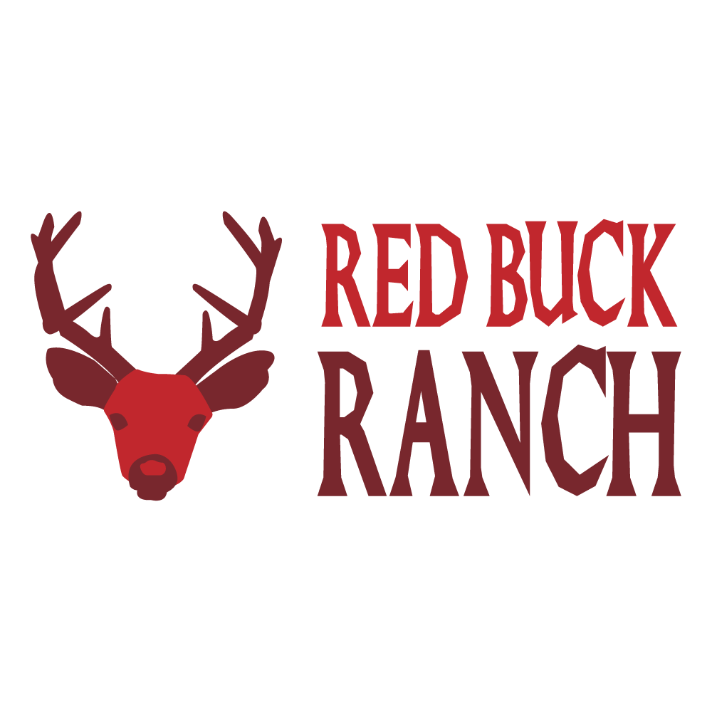 Bold, Playful, Hunting Logo Design for Red Buck Ranch and have a large ...