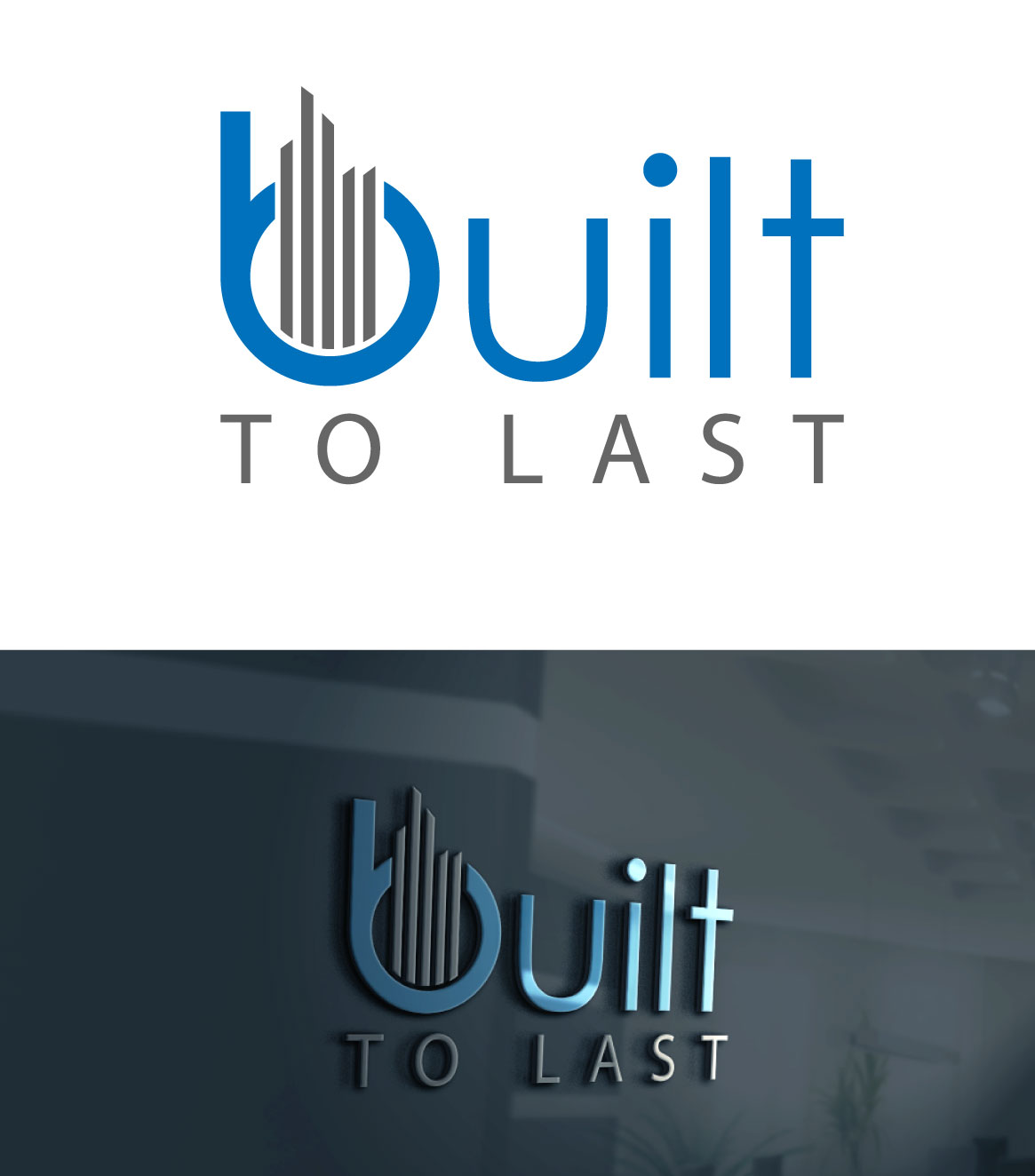 Masculine, Elegant, Handyman Logo Design for Built to Last by ...