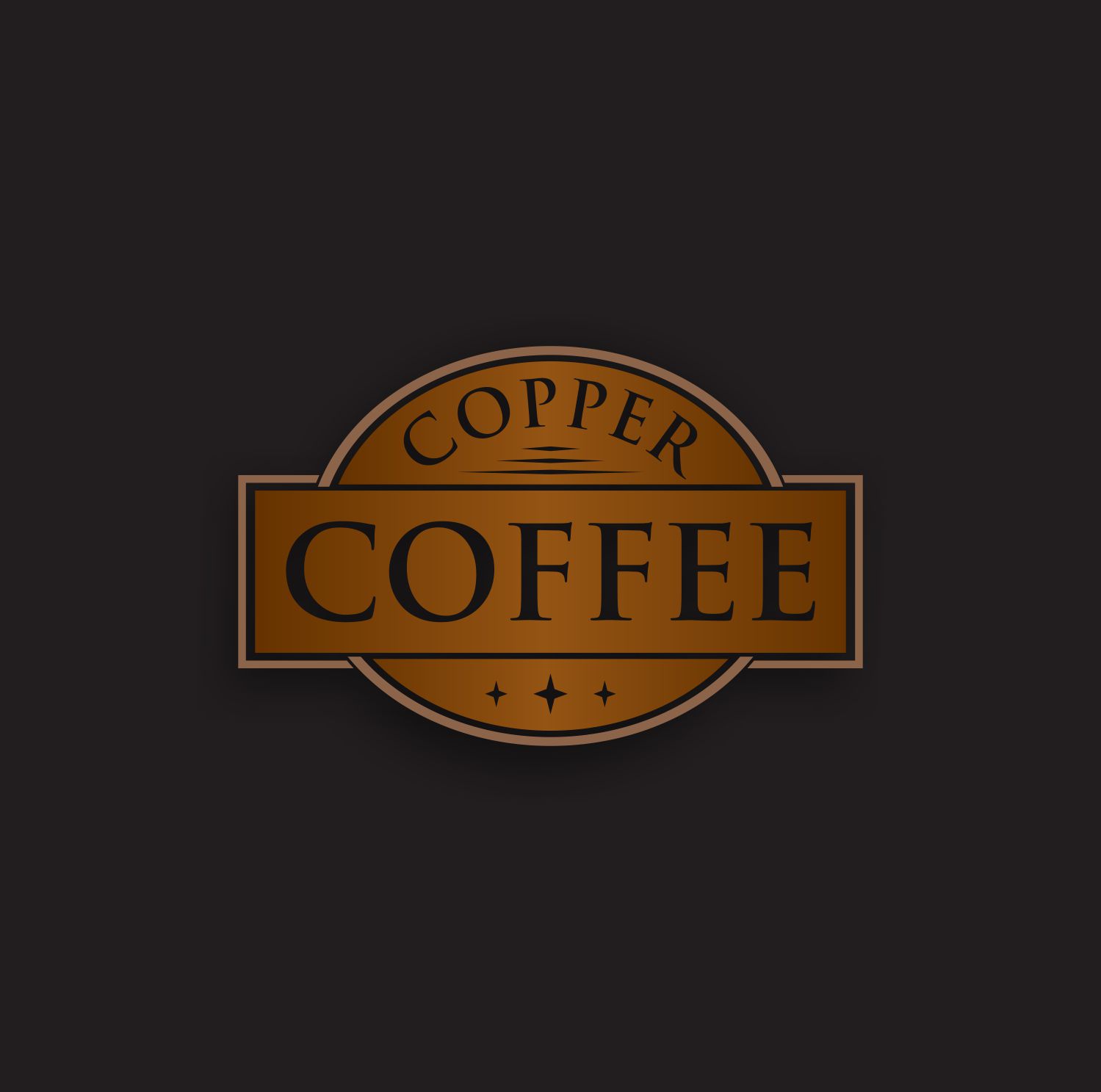 Professional, Elegant, Restaurant Logo Design for Copper Coffee by ...