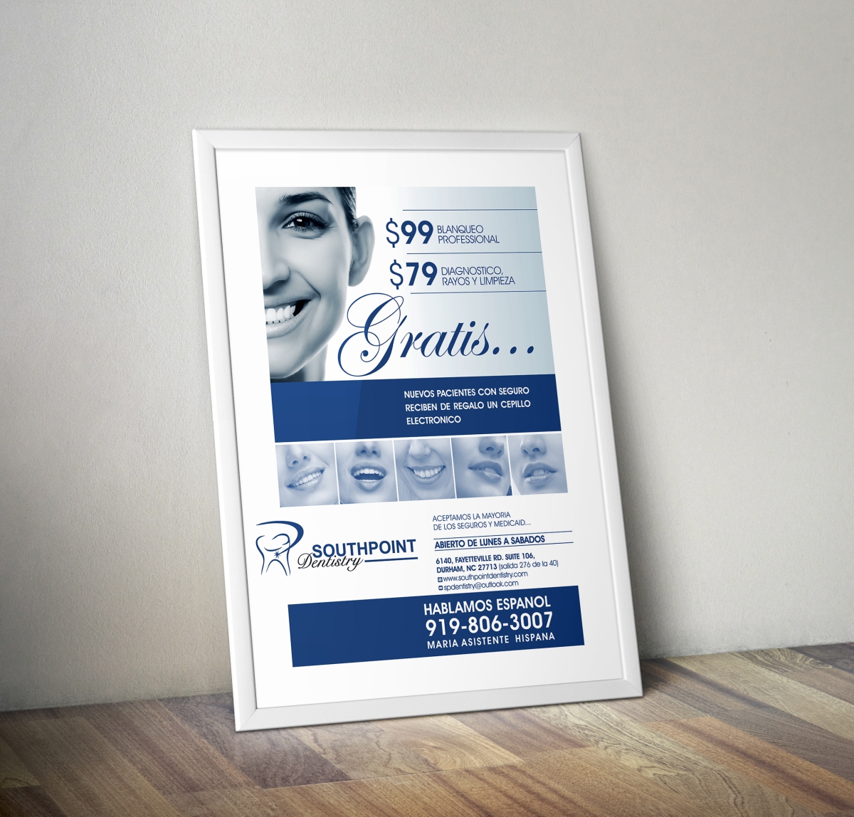 Dental Poster Design for a Company by creativeride | Design #17802374