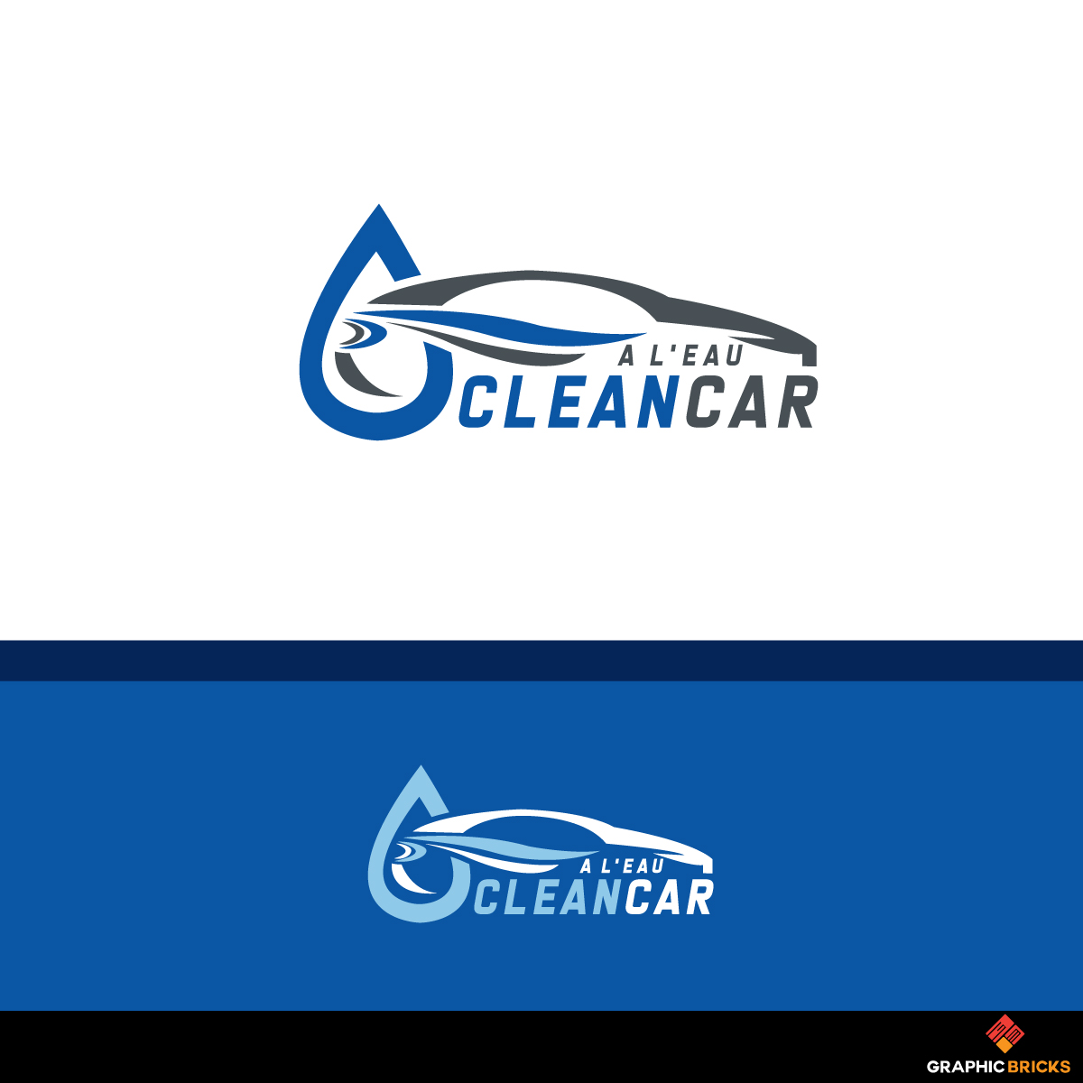 Upmarket, Serious, Automotive Logo Design for Cleancar water by Graphic ...