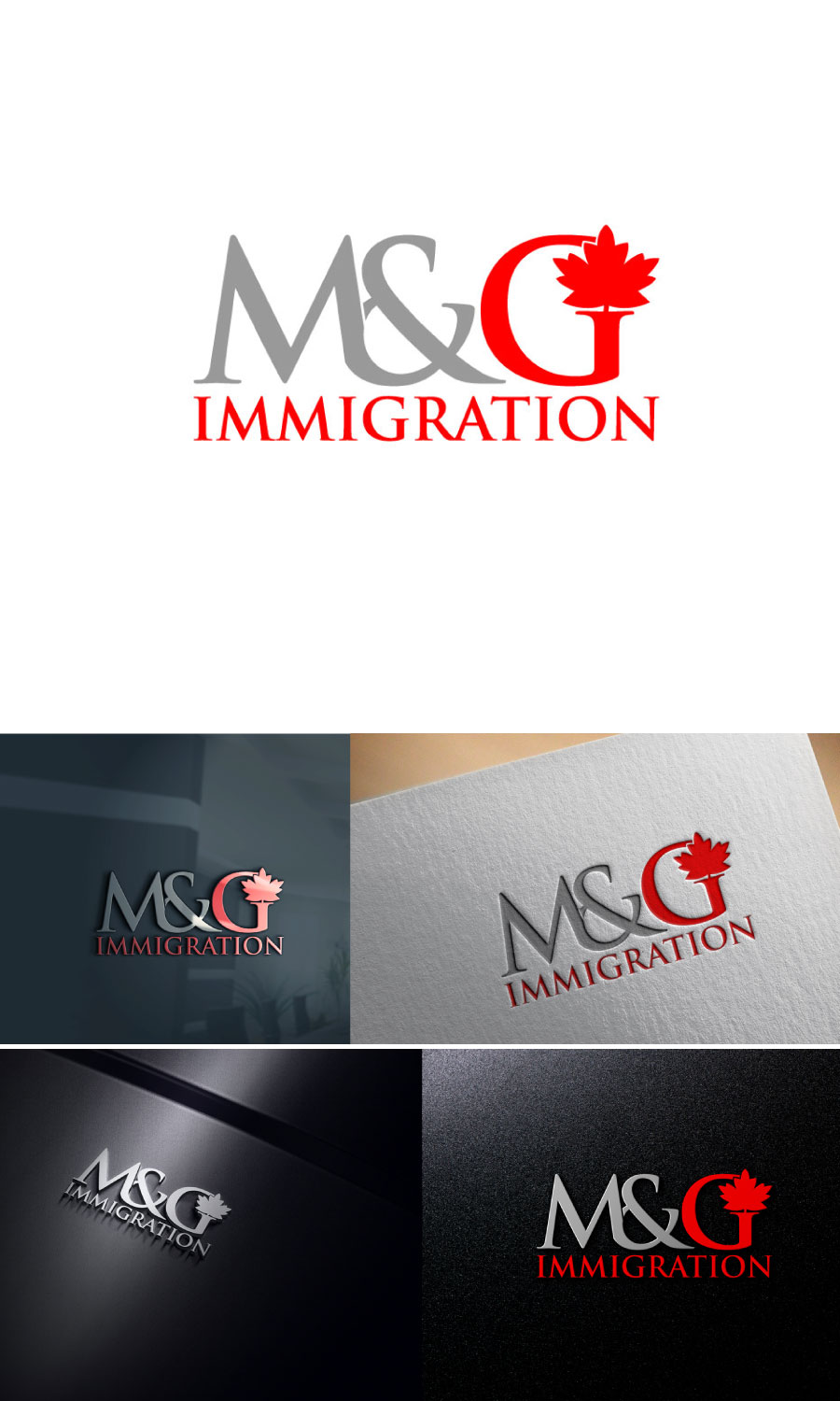 Playful, Personable, Business Logo Design for M&G Immigration by Nutral ...