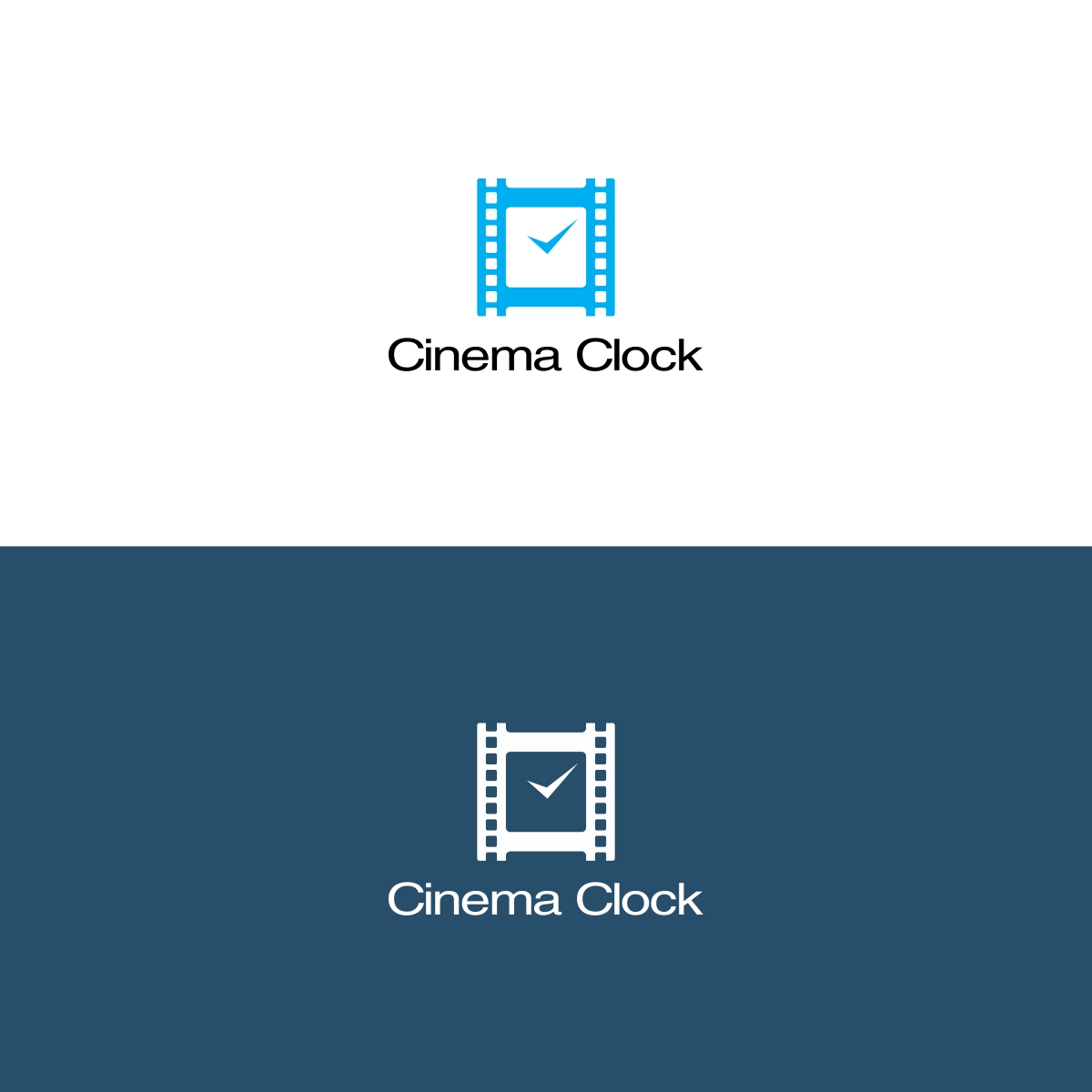 Playful, Modern, Movie Logo Design for Cinema Clock by Kreative Fingers ...