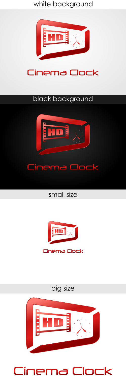 Playful, Modern, Movie Logo Design for Cinema Clock by tjangkir ...
