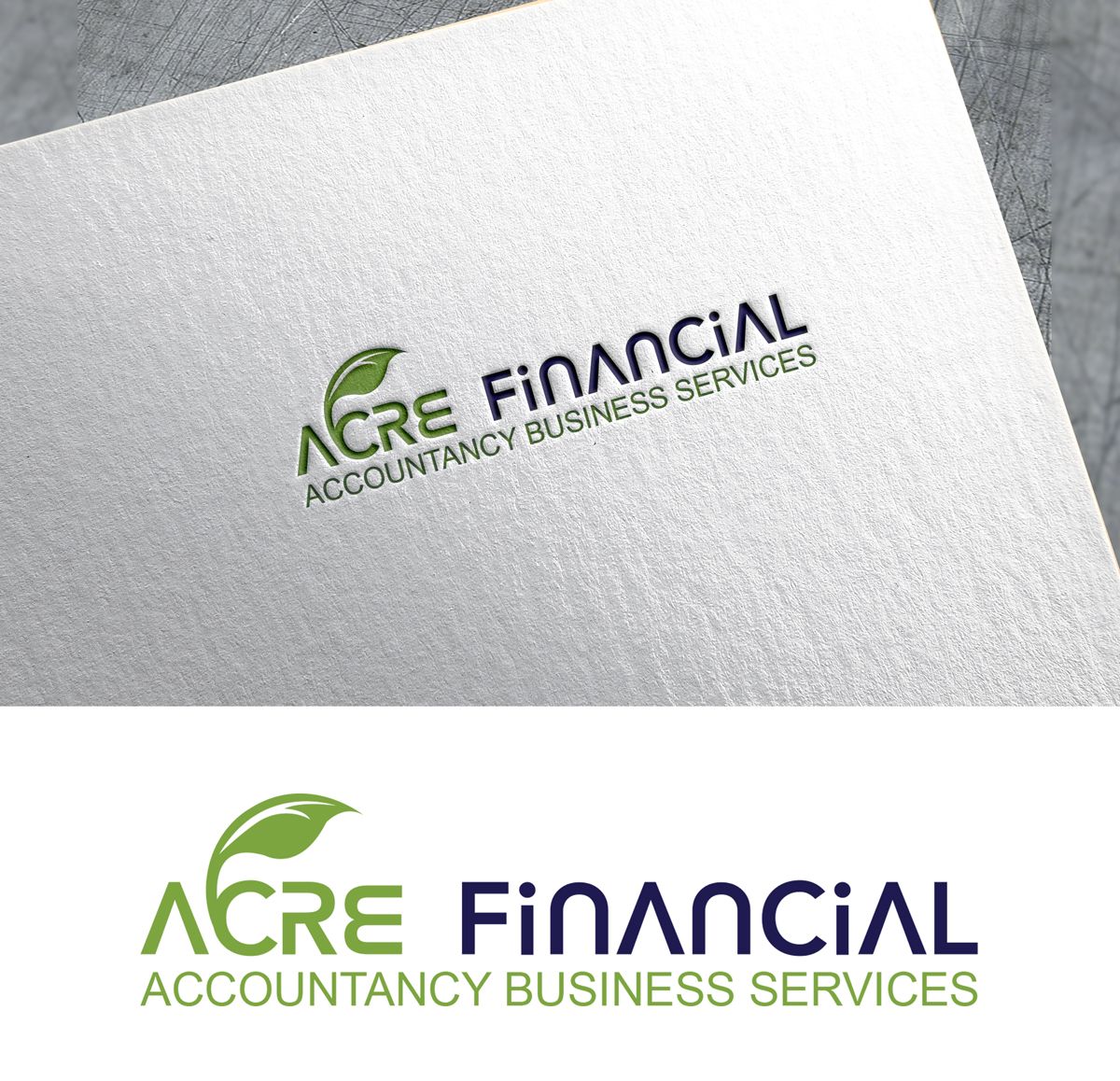 Elegant, Playful, Finance And Accounting Logo Design for Acre Financial ...