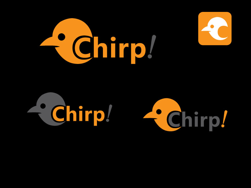 Colorful, Playful, Software Logo Design for Chirp! by Origin to ...