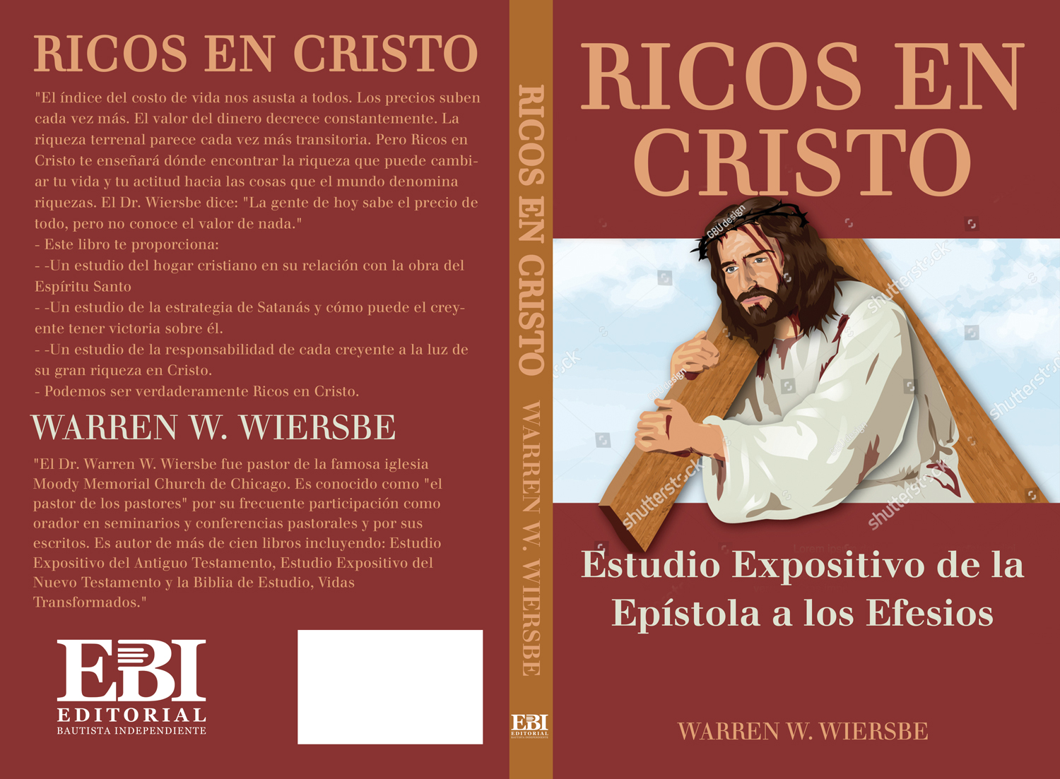 Serious, Professional, Ministry Book Cover Design for EBI by leuchi ...