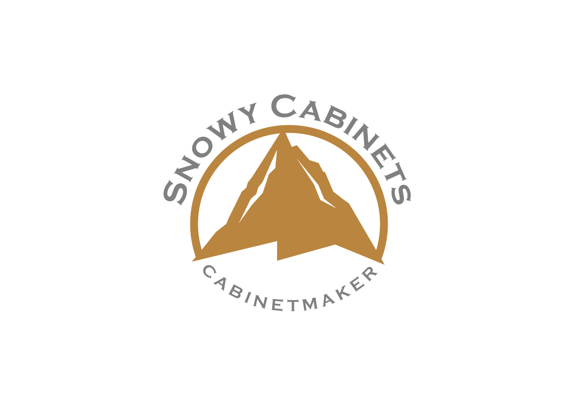 Serious, Modern, Construction Company Logo Design for Snowy Cabinets ...