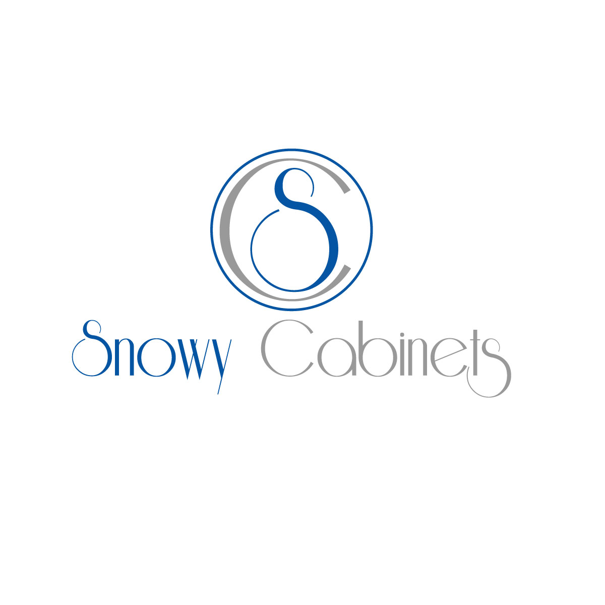 Serious, Modern, Construction Company Logo Design for Snowy Cabinets ...