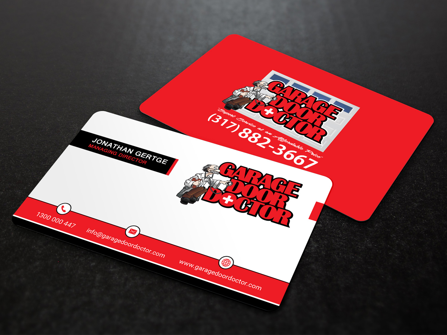 Bold, Professional, Business Service Business Card Design for a Company ...