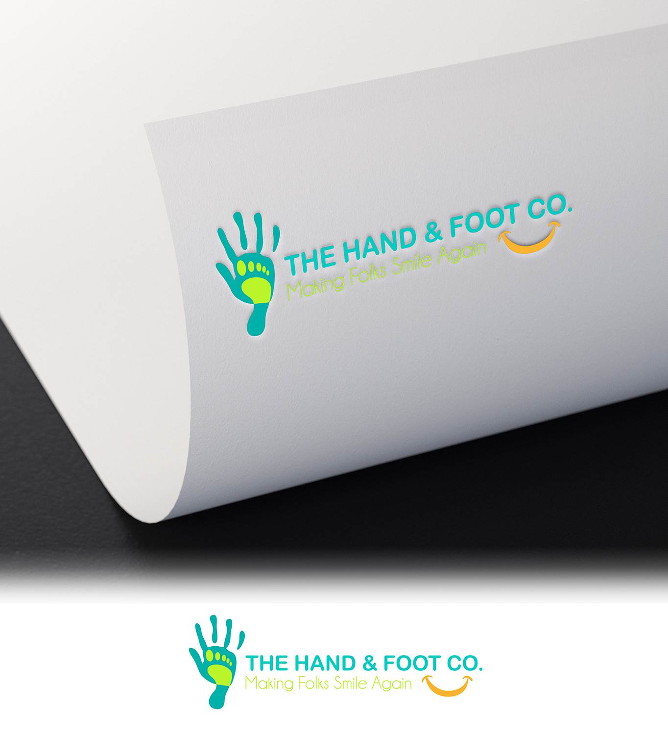 Serious, Professional, It Company Logo Design for The Hand & Foot Co ...