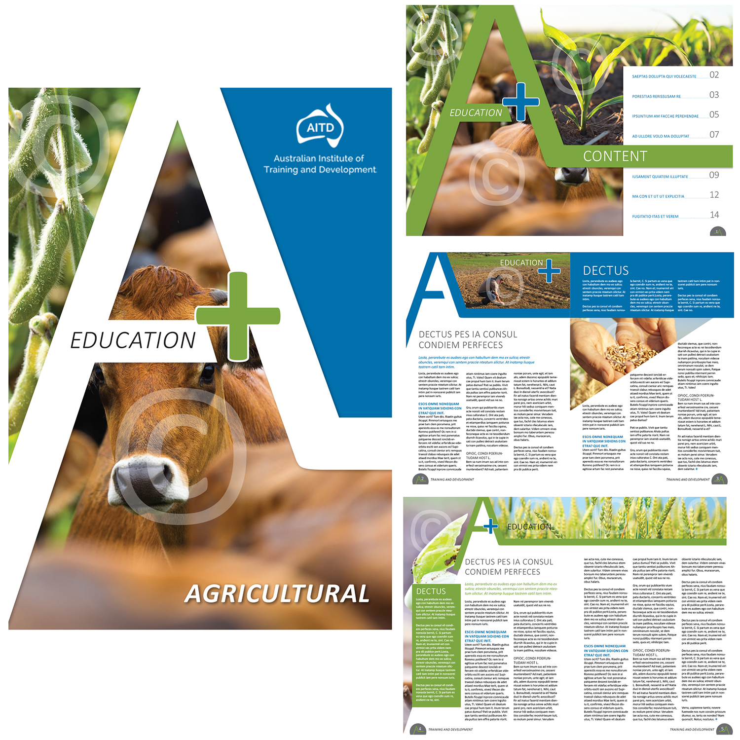 Playful, Modern, Agriculture Magazine Design for Australian National ...
