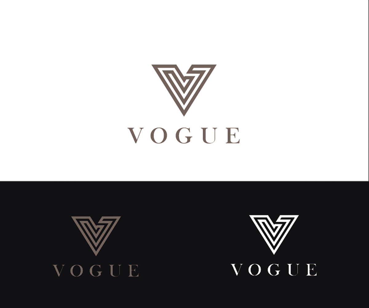 Elegant, Modern, Interior Logo Design for Vogue by Vishak vasu | Design ...