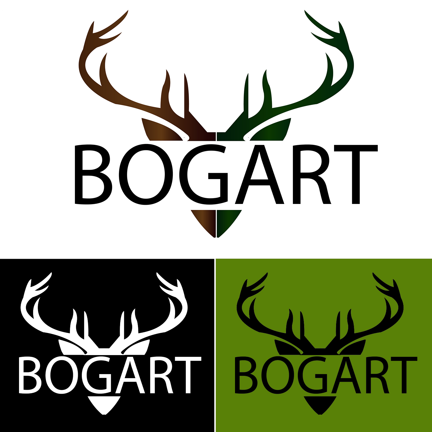 Serious, Traditional, Hunting Logo Design for Bogart by Jhonks | Design ...