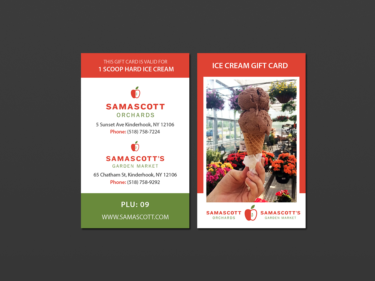 Personable, Colorful, Food Store Business Card Design for Samascott's ...
