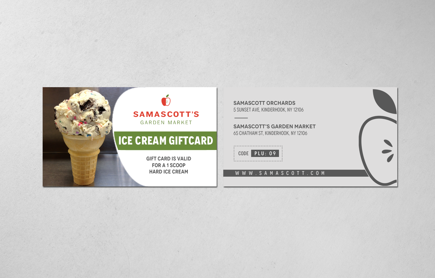 Personable, Colorful, Food Store Business Card Design for Samascott's ...