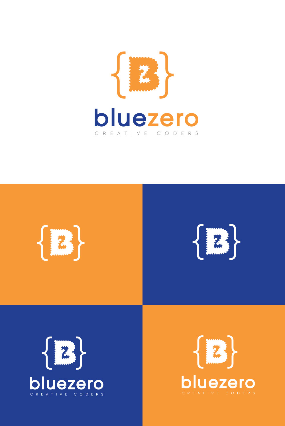 Modern, Masculine, It Service Logo Design for BlueZero by Sathyakumar.G ...