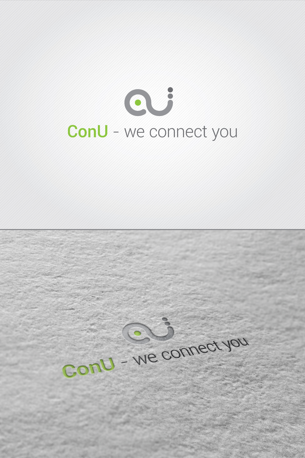 Modern, Bold, Communication Logo Design for ConU - we connect you by ...
