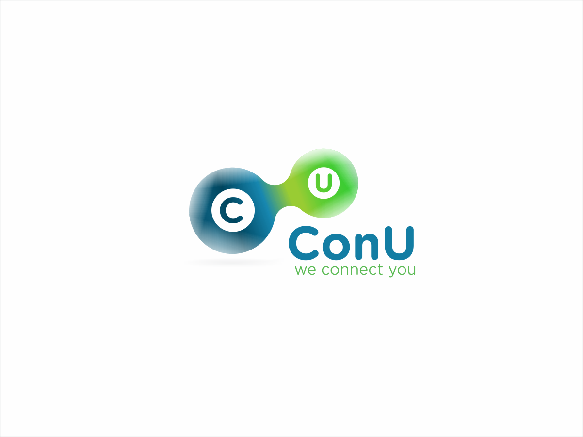 Modern, Bold, Communication Logo Design for ConU - we connect you by ...