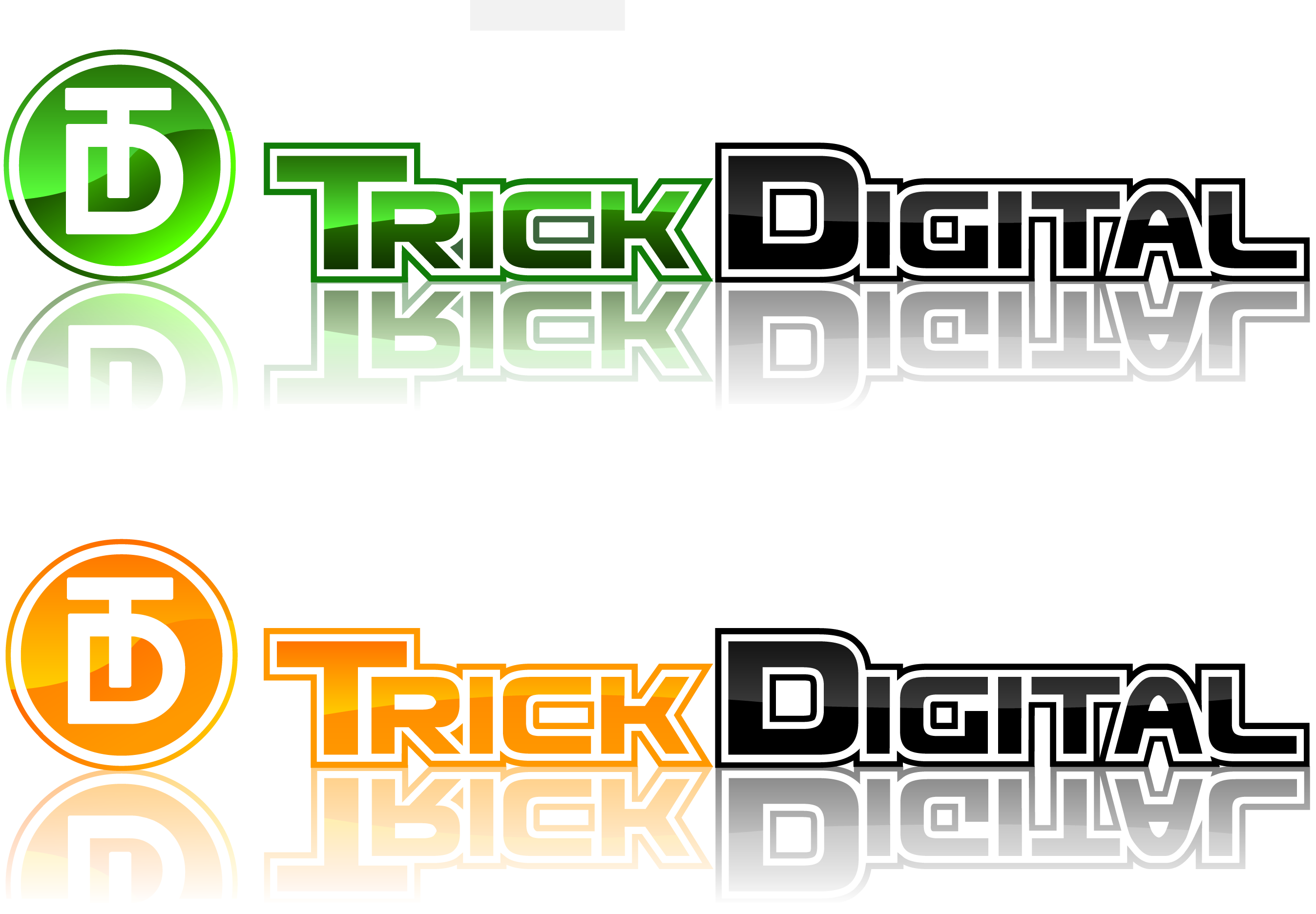 Digital Logo Design for Trick Digital by Margaretha Widen | Design #46471