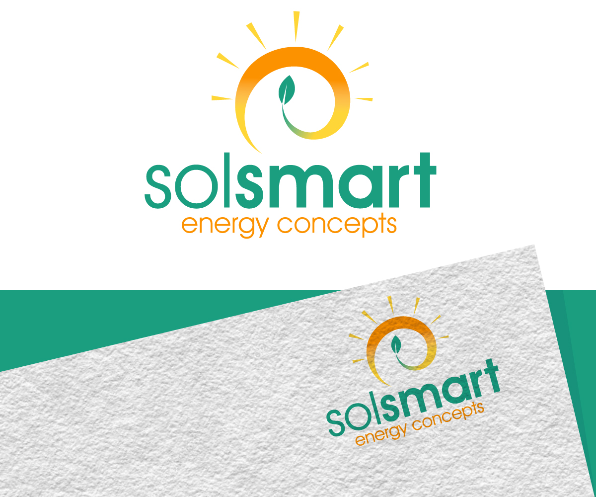 Modern, Upmarket, Solar Energy Logo Design for solsmart - energy ...