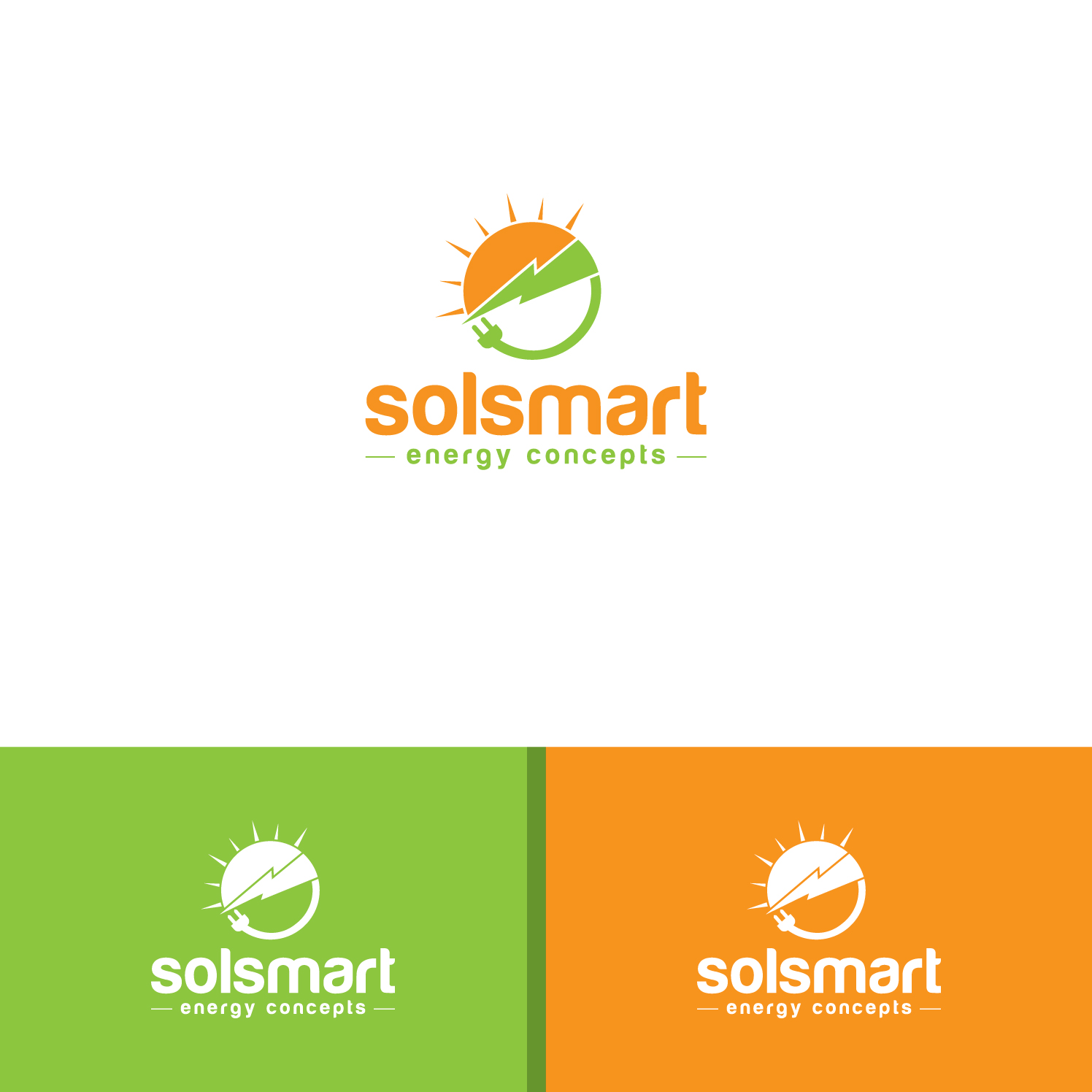 Modern, Upmarket, Solar Energy Logo Design for solsmart - energy ...