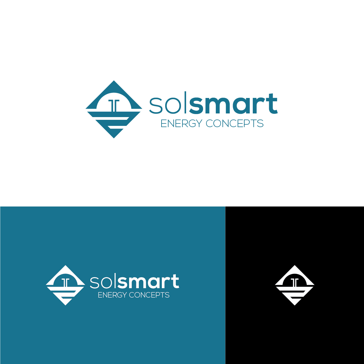 Modern, Upmarket, Solar Energy Logo Design for solsmart - energy ...