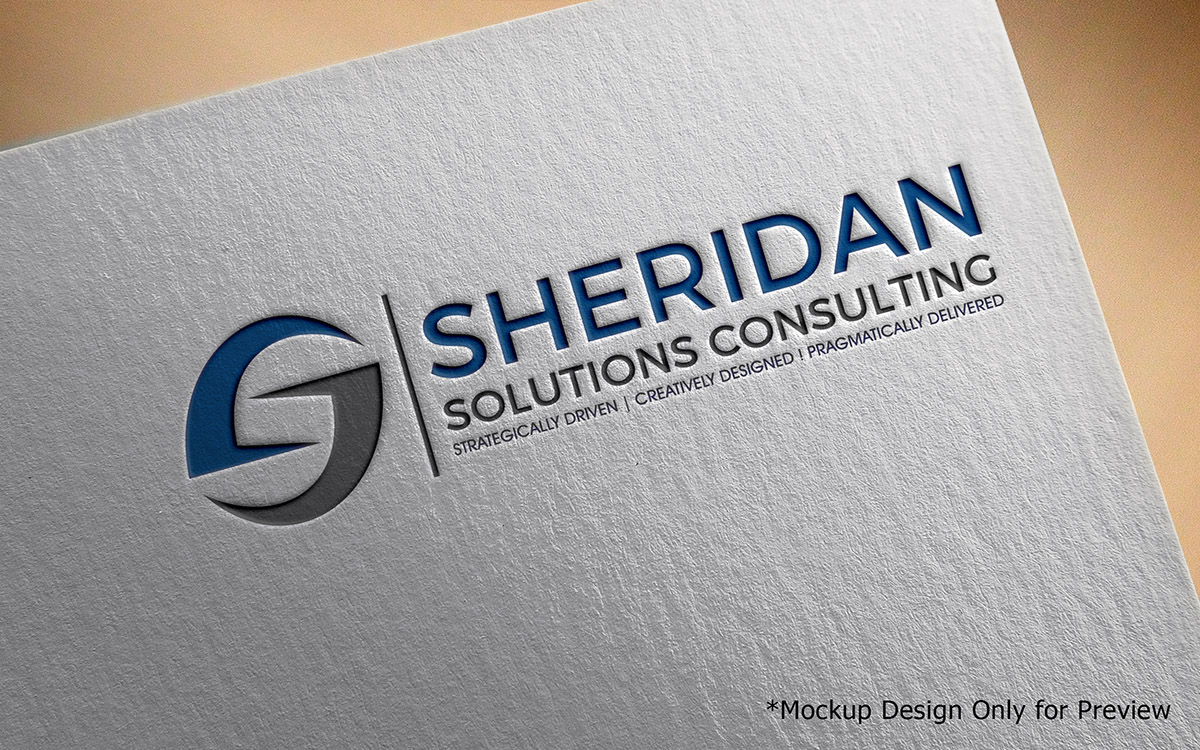 Bold, Serious, It Company Logo Design for Sheridan Solutions Consulting ...