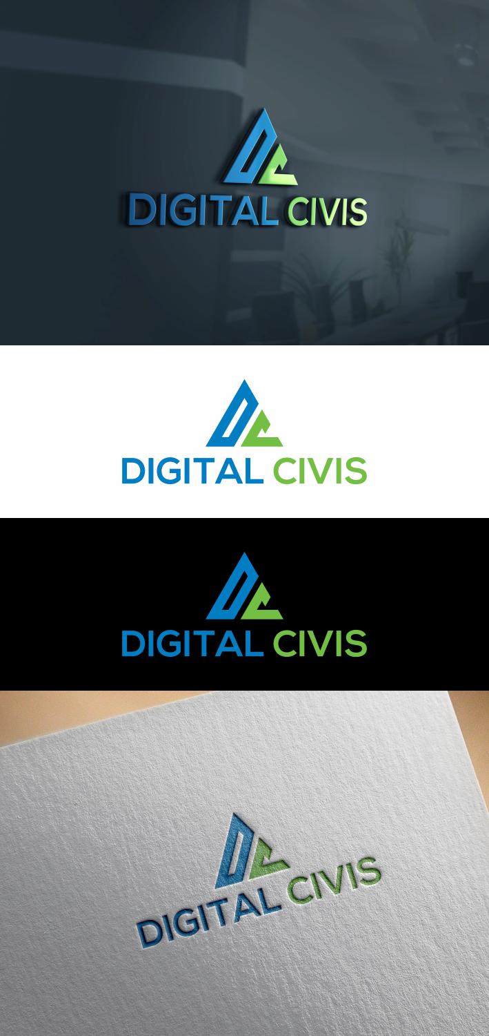 Modern, Masculine, Digital Logo Design for "Digital Civis Solutions" or ...