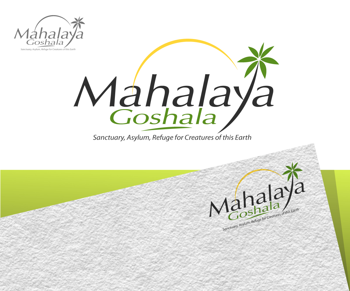 Upmarket, Modern Logo Design for Mahalaya Goshala” subtext if ...