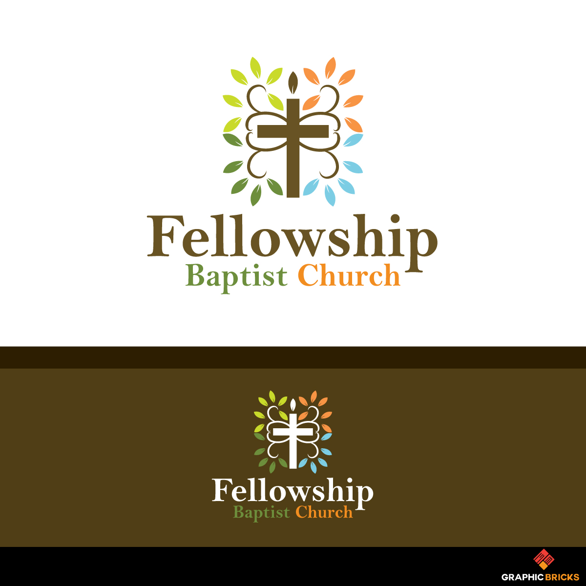 Conservative, Elegant, Religious Logo Design for Fellowship Baptist ...