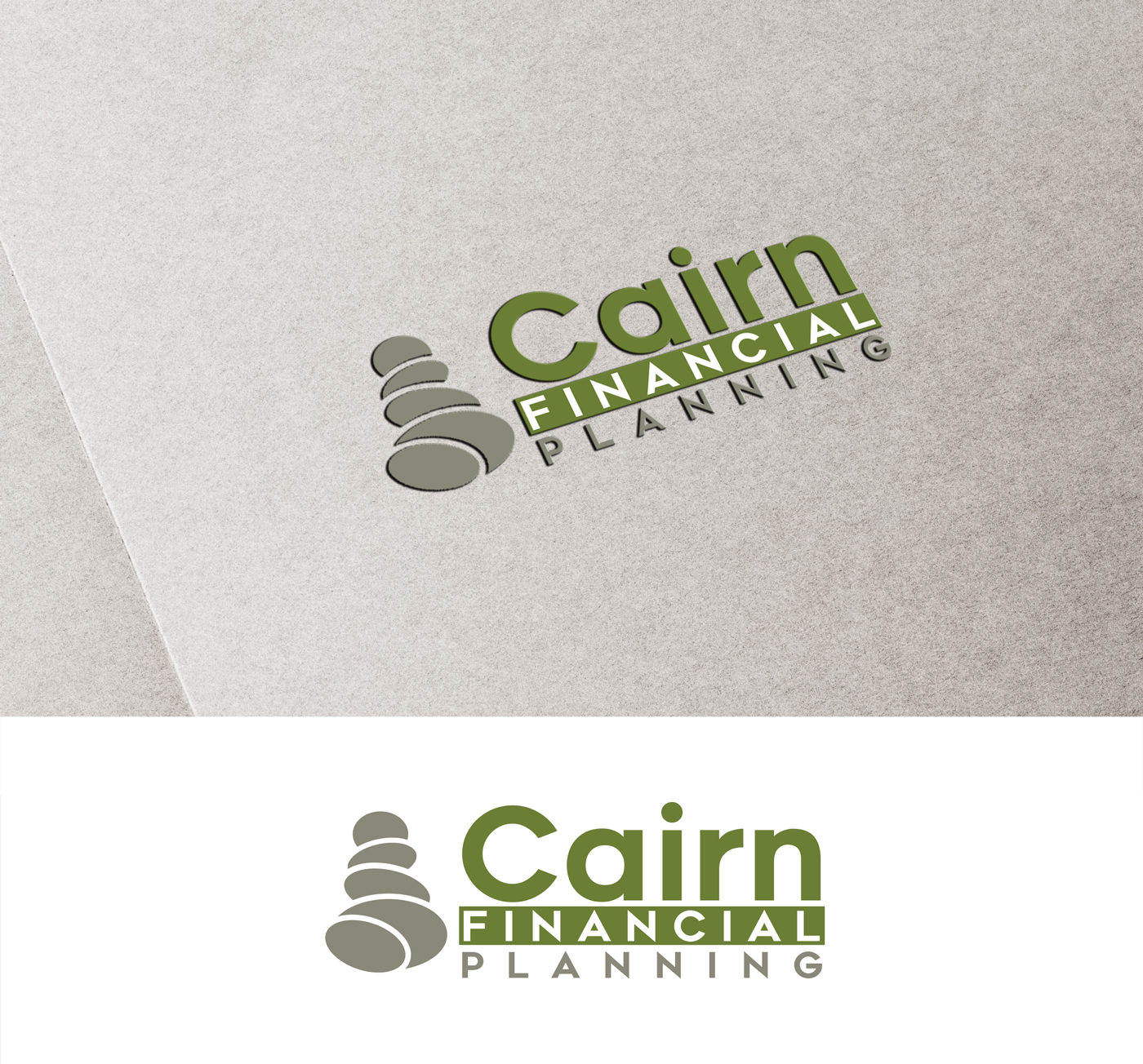 Elegant, Playful, Financial Planning Logo Design for Cairn Financial ...