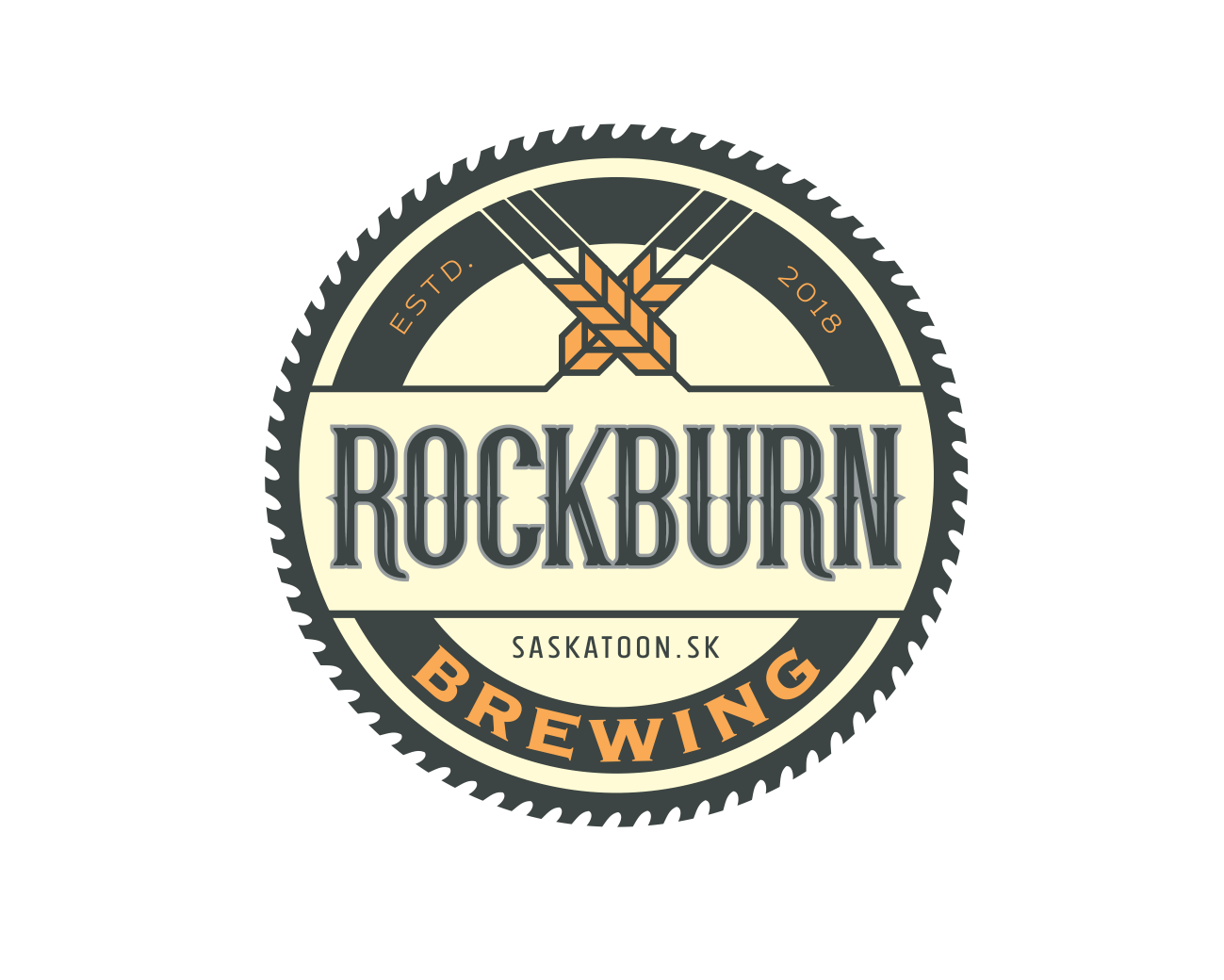Masculine, Bold, Brewery Logo Design for Rockburn Brewing by zoran ...