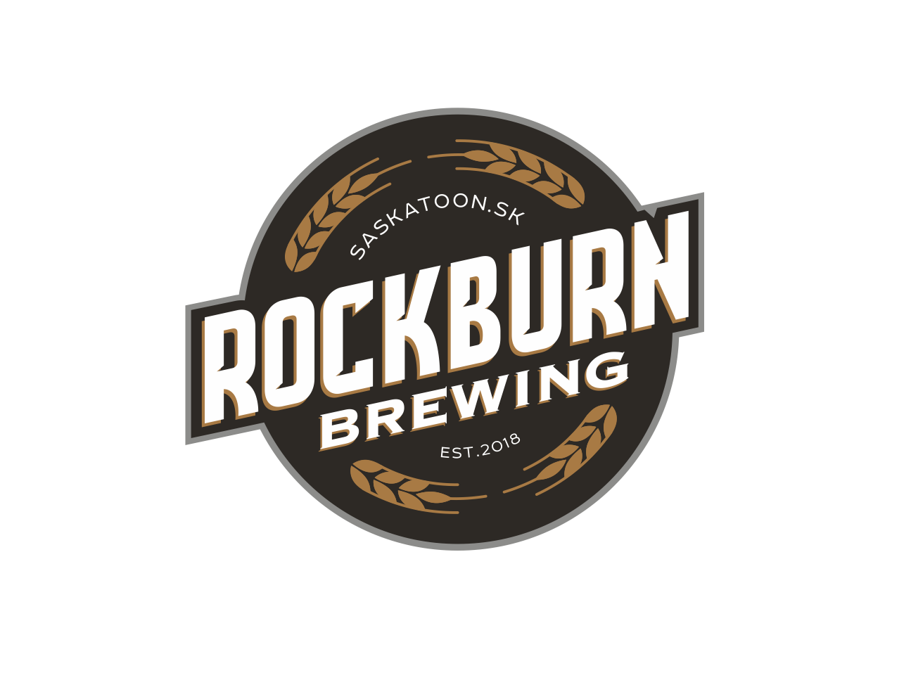Masculine, Bold, Brewery Logo Design for Rockburn Brewing by zoran ...