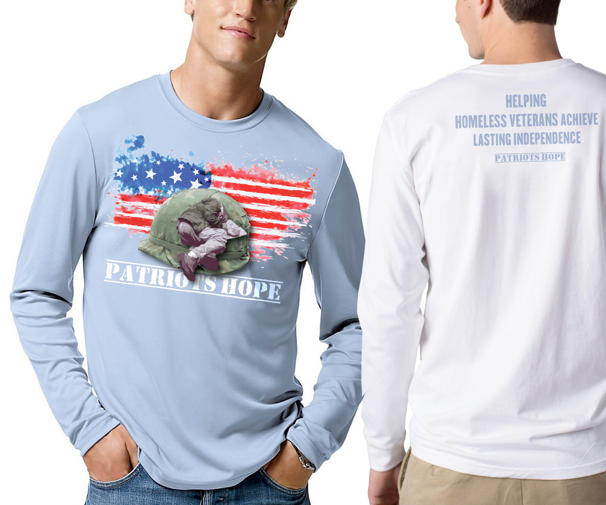 Elegant, Playful, Non Profit T-shirt Design for Patriots Hope, Inc by ...