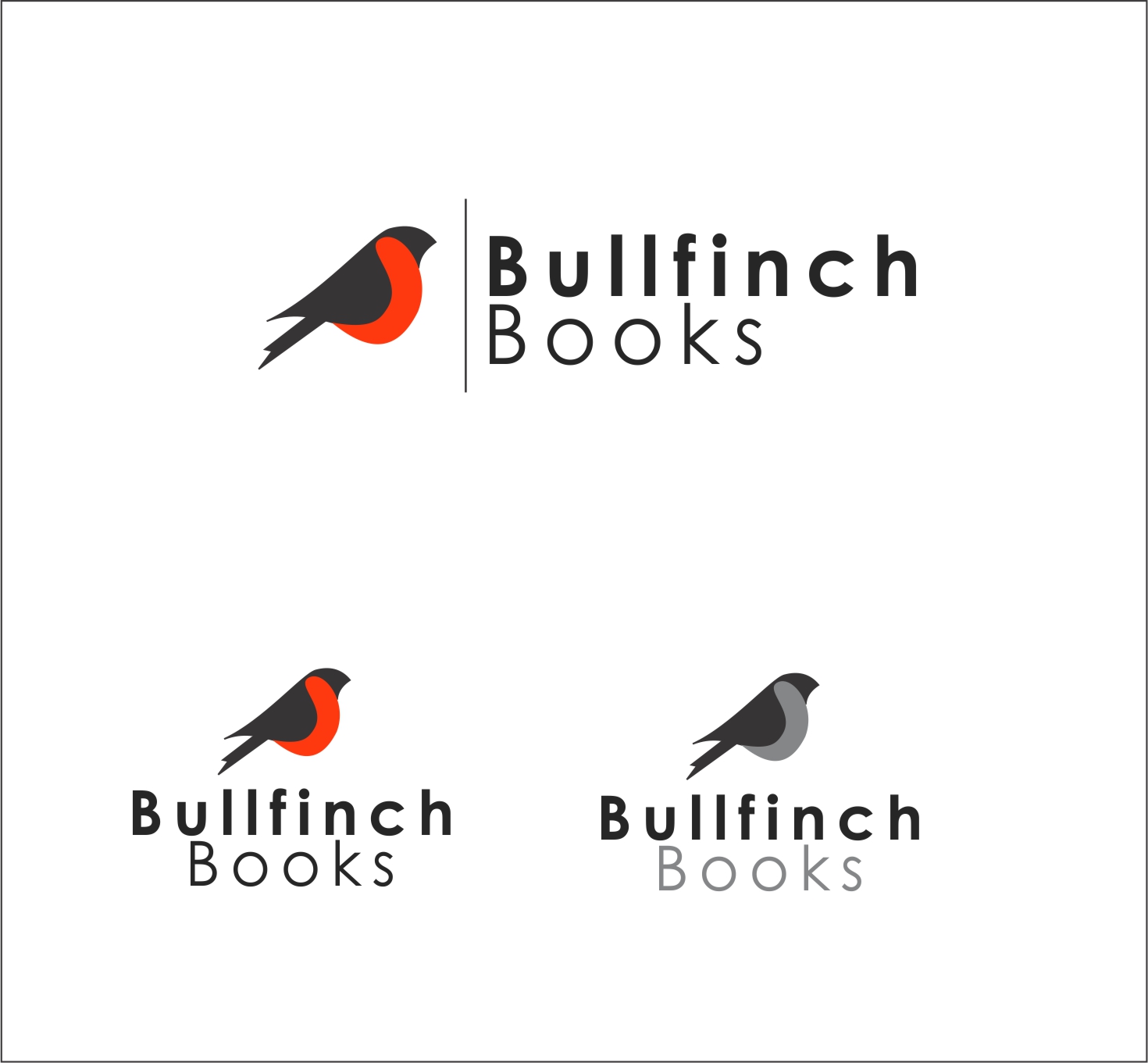 Professional, Elegant, Book Publisher Logo Design for Bullfinch Books ...