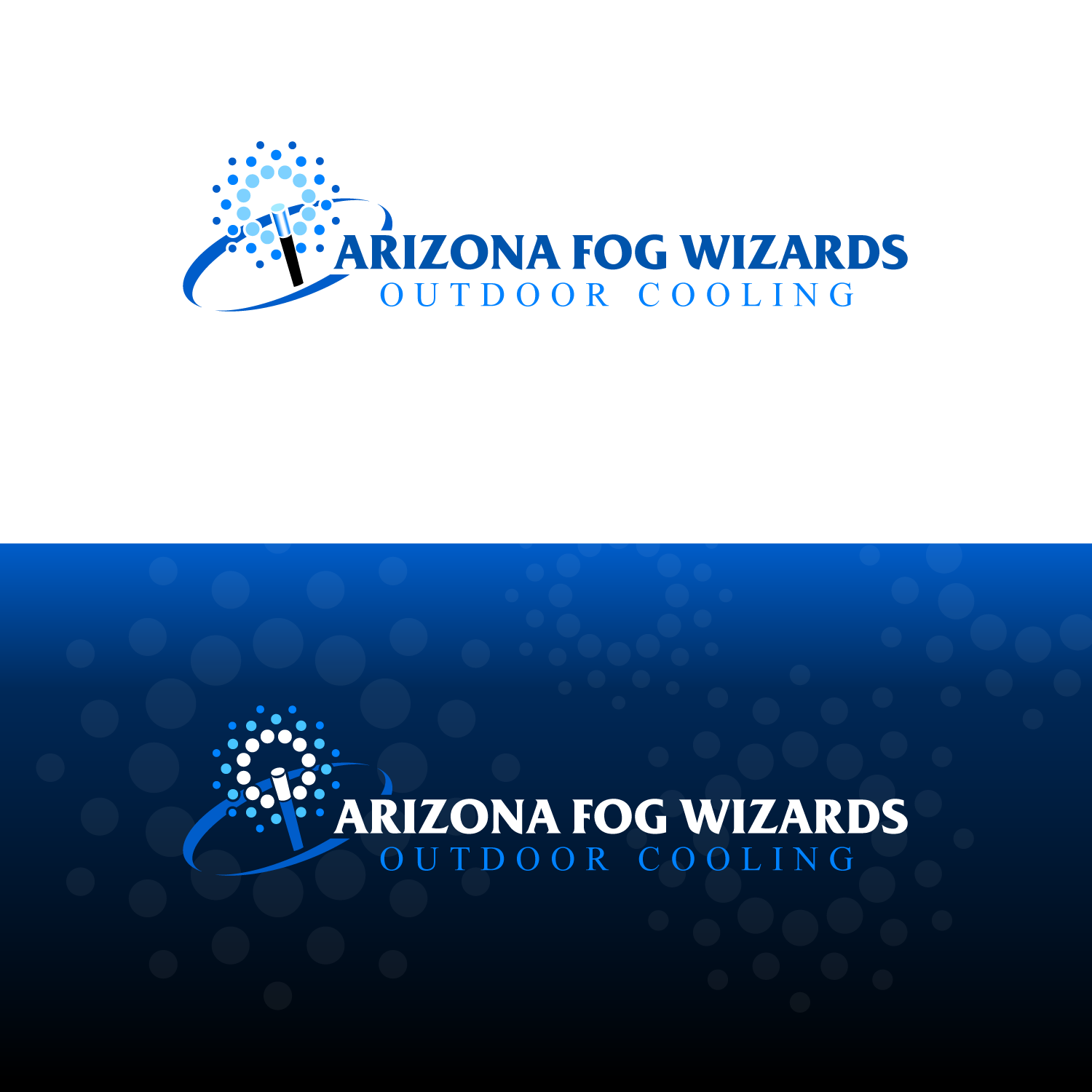Modern, Masculine, Business Logo Design for Arizona Fog Wizards Outdoor ...