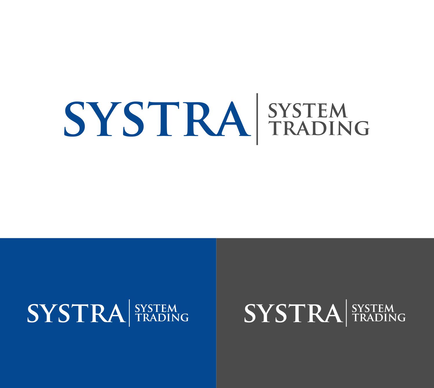 Serious, Elegant, Financial Service Logo Design for SYSTRA System ...