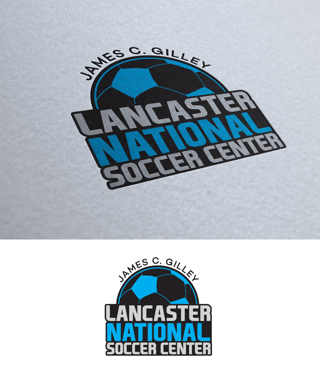 Logo Design for James C. Gilley Lancaster National Soccer Center by ...