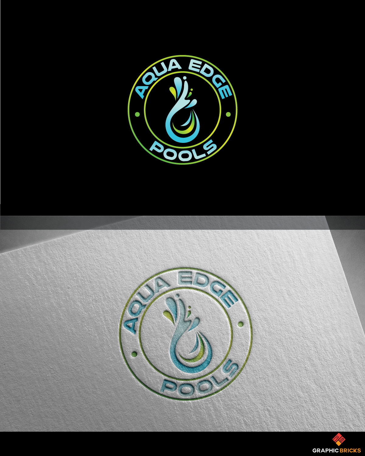 Modern, Bold, Pool Service Logo Design for Aqua Edge Pools by Graphic ...