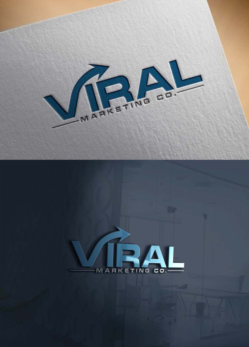 Bold, Colorful, Direct Marketing Logo Design for Viral Marketing Co. by ...