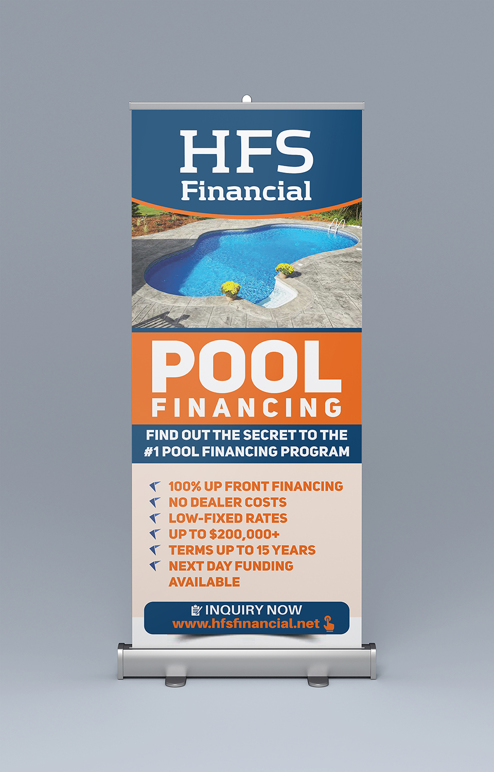 Bold, Professional, Financial Service Trade Show Booth Design for HFS ...